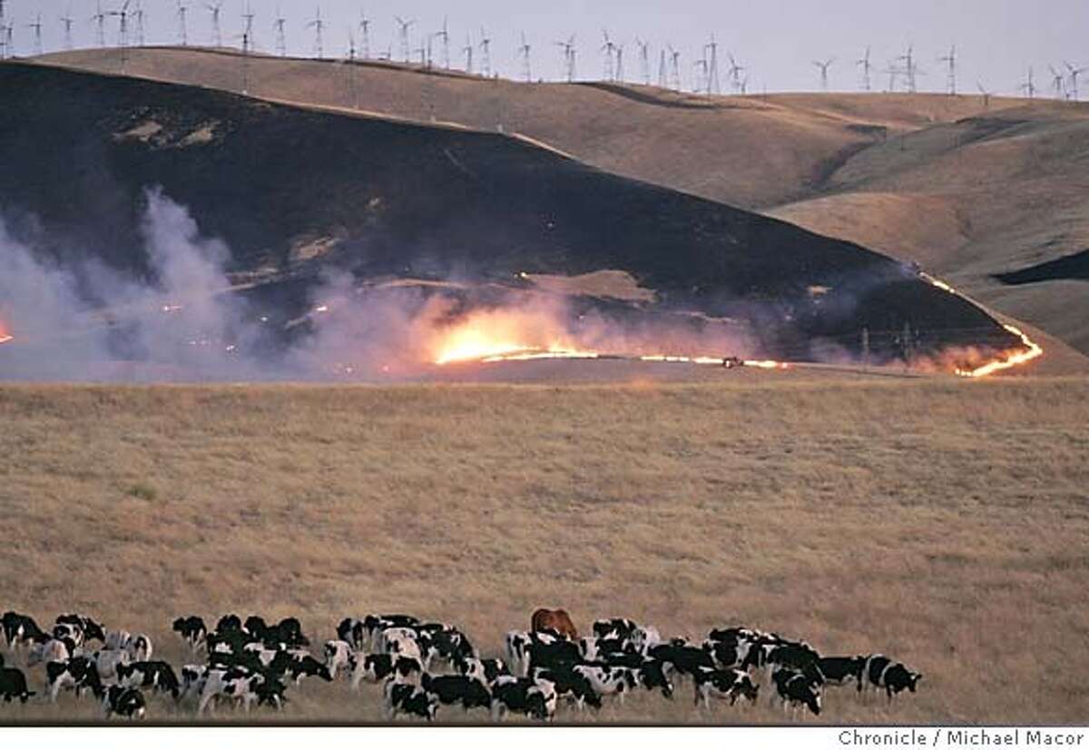 Livermore grass fire is mostly contained