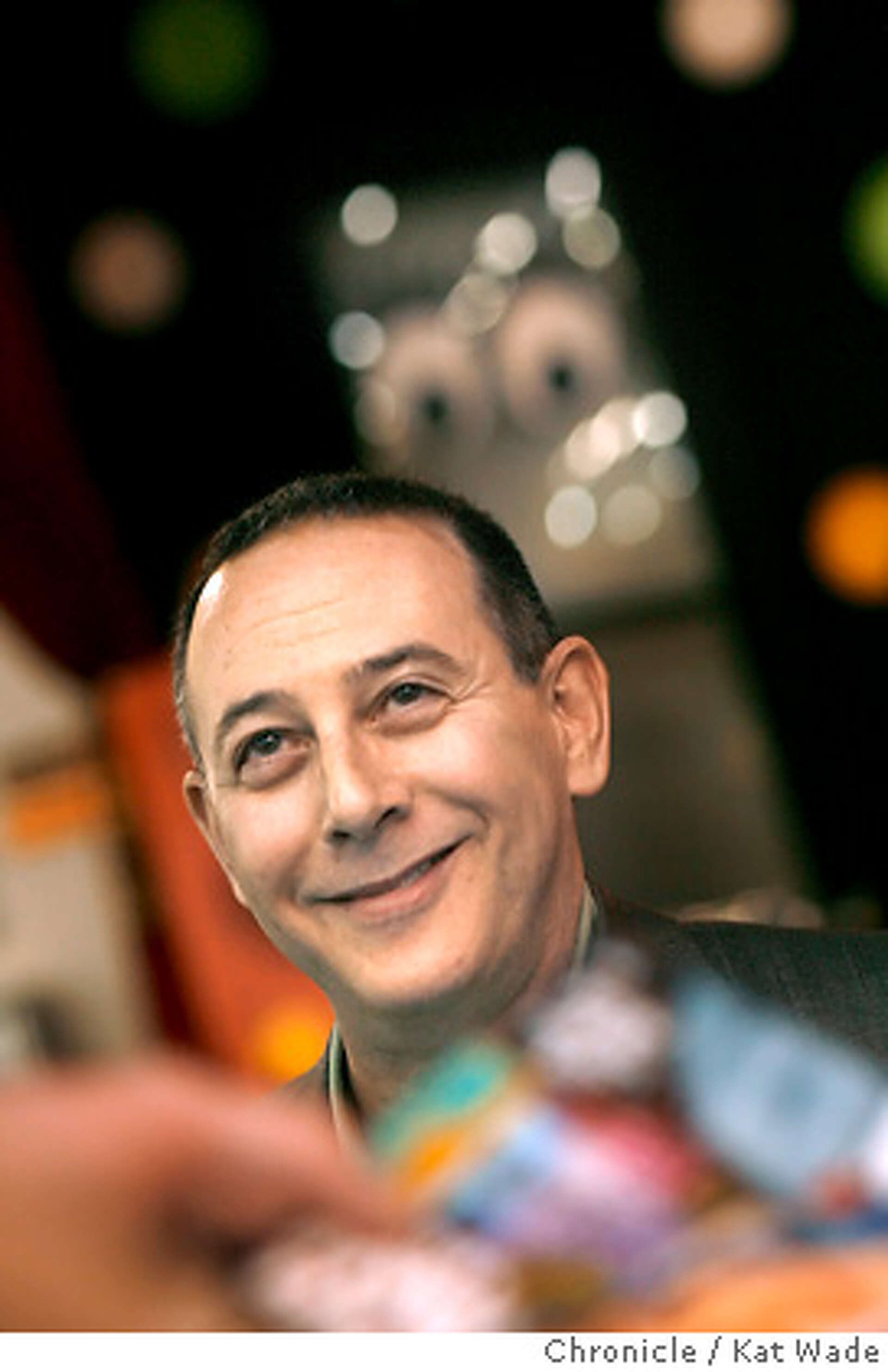 Pee-wee may be heading back to his Playhouse. But for now, he's happy ...