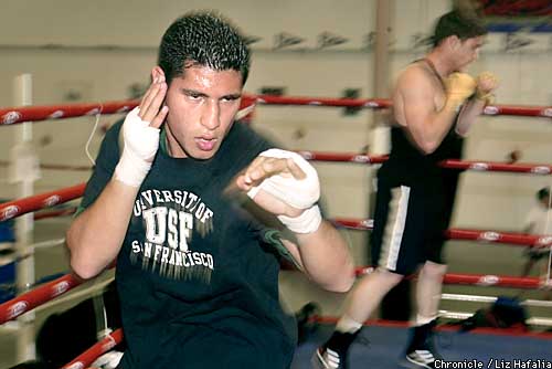 Soto gives all for love of 'sweet science' / Boxer knocks out studies ...