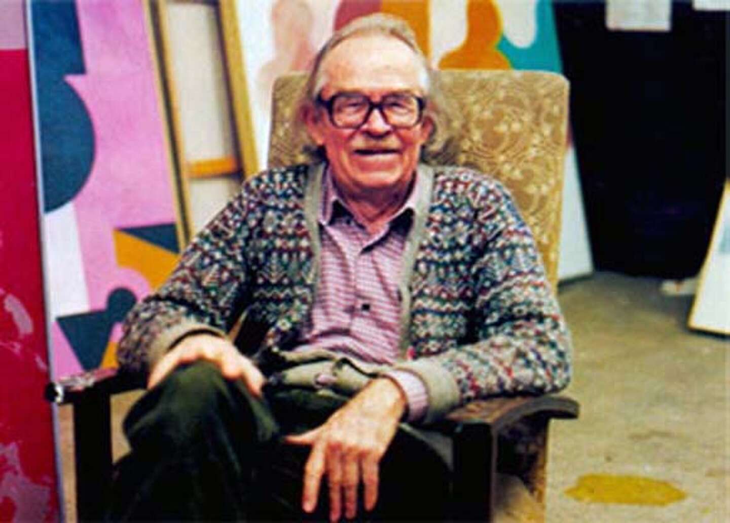 Hassel Smith -- influential Bay Area artist and teacher