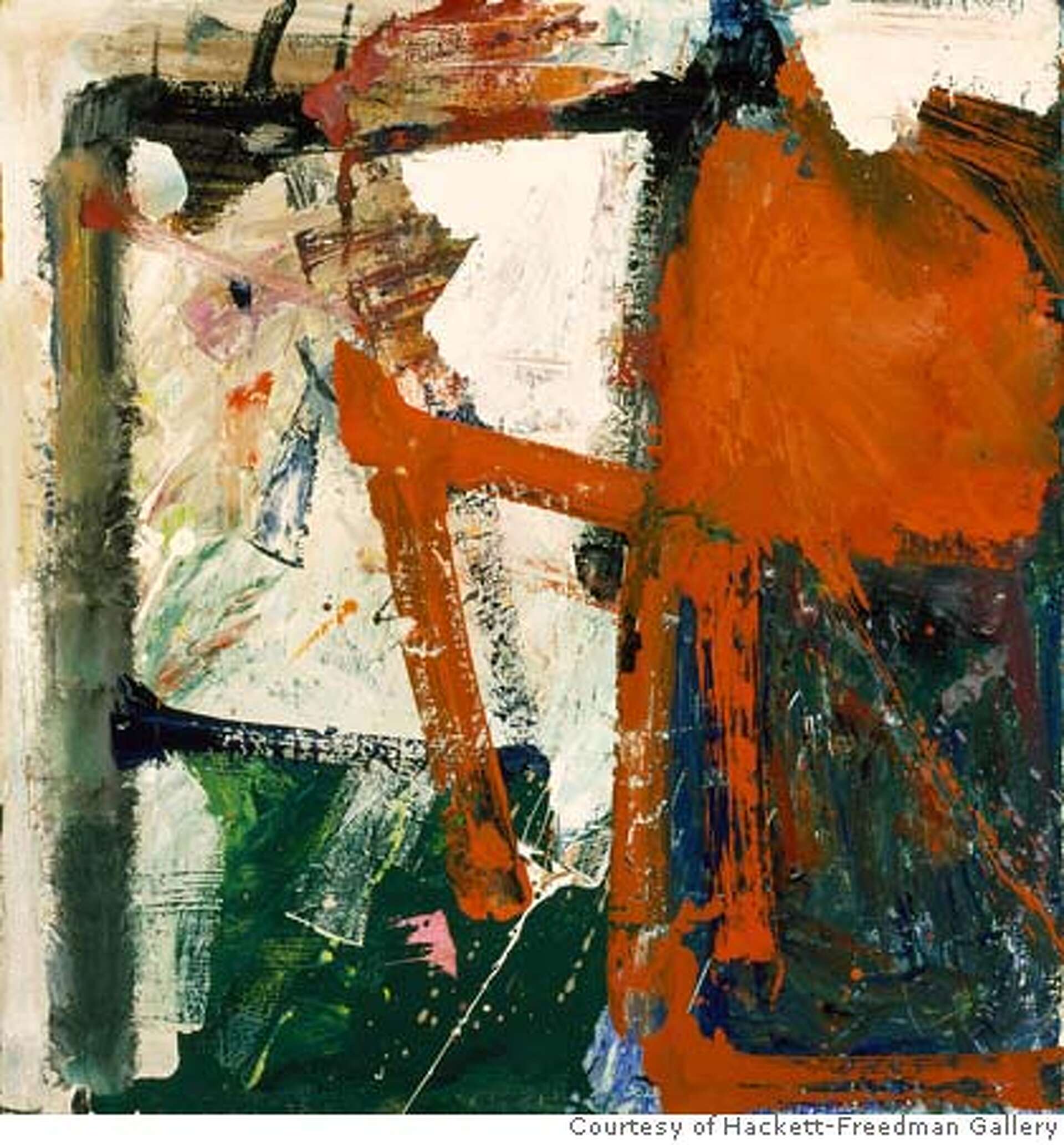 Hassel Smith -- influential Bay Area artist and teacher