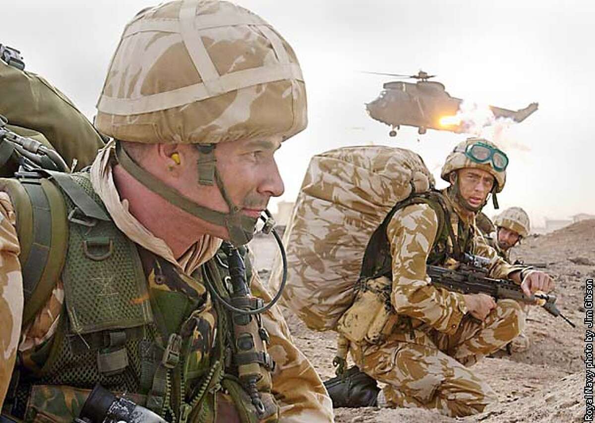 Marines face resistance from Iraqi troops near Basra