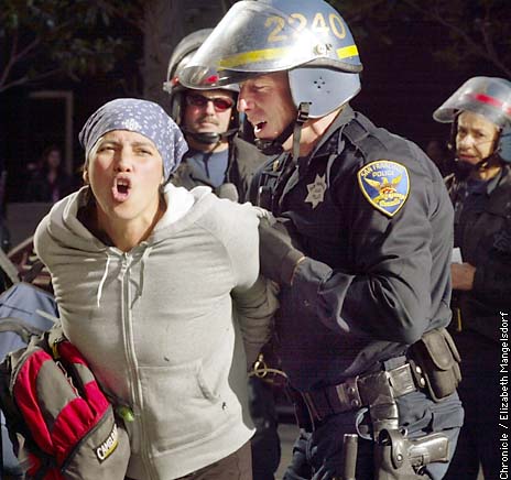 SFPD arrests over 600 protesters / Commuters, merchants pleased