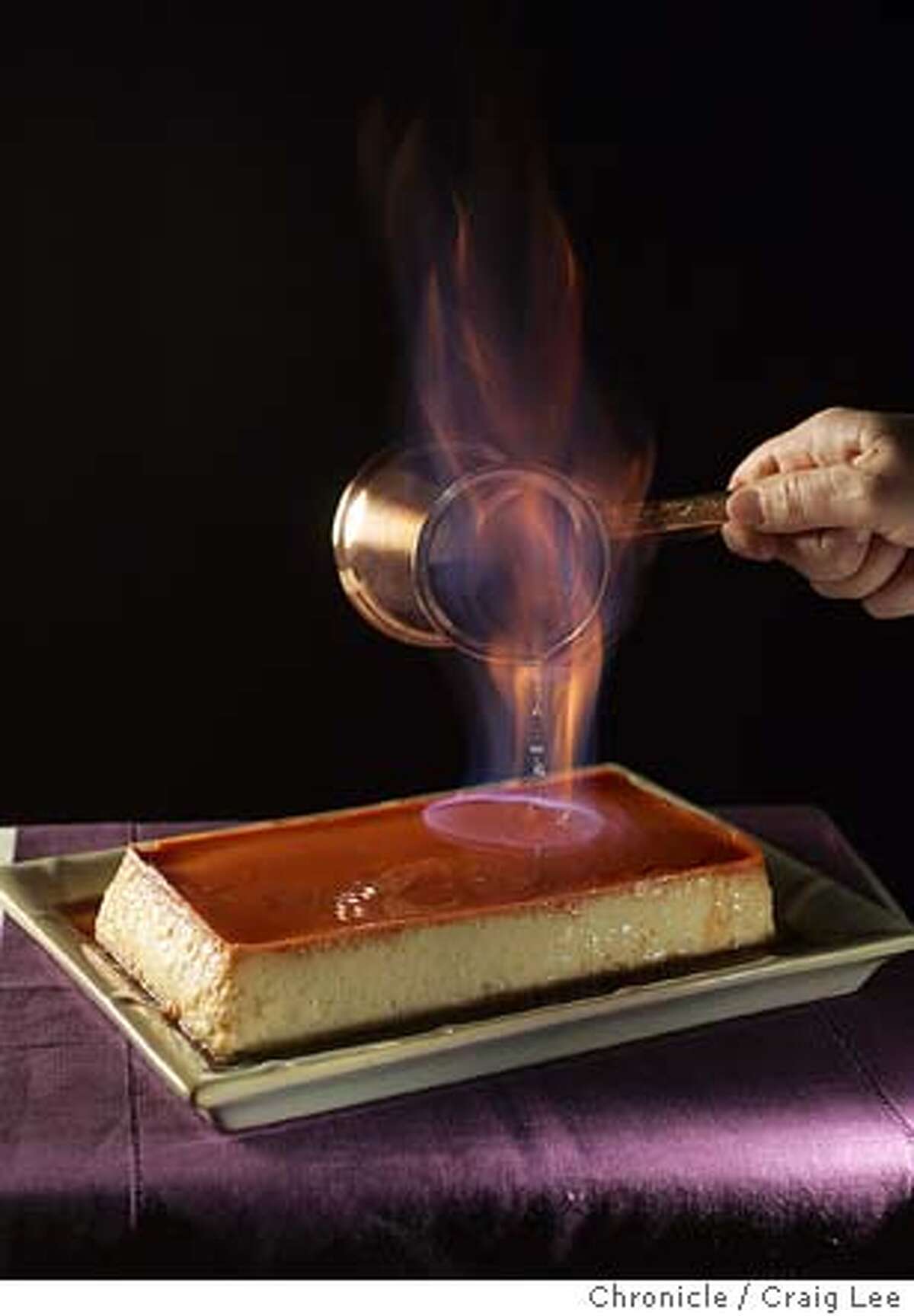 Winter lights / Flamed dishes add sizzle and sparkle to the holidays