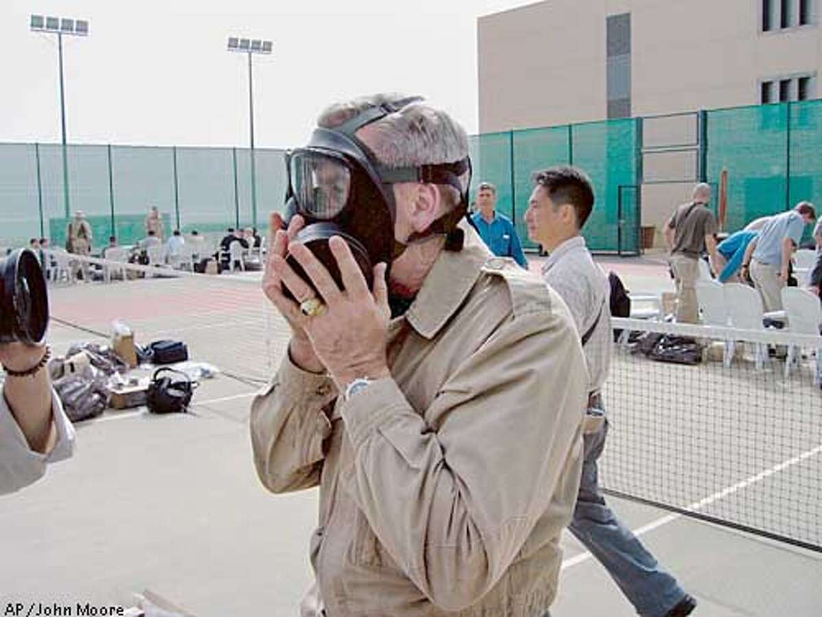 Media join troops preparing for war / 600 journalists 'embedded' with ...