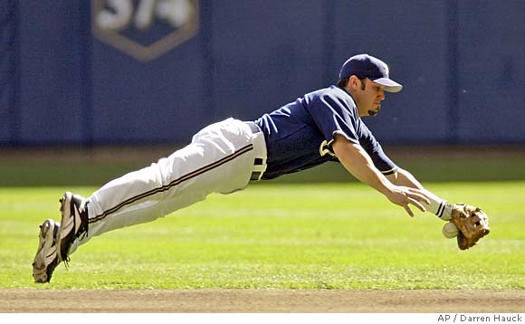 Ginter gives A's insurance, versatility