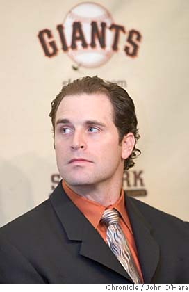 Giants like Mike / Signing of Matheny to three-year deal improves defense