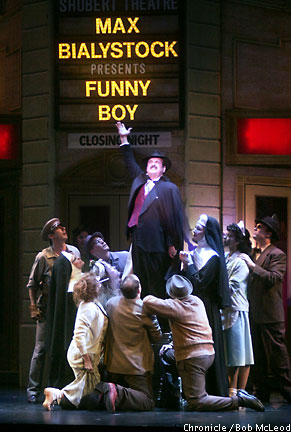 Shticky business / Flashy touring production of 'The Producers' floats ...