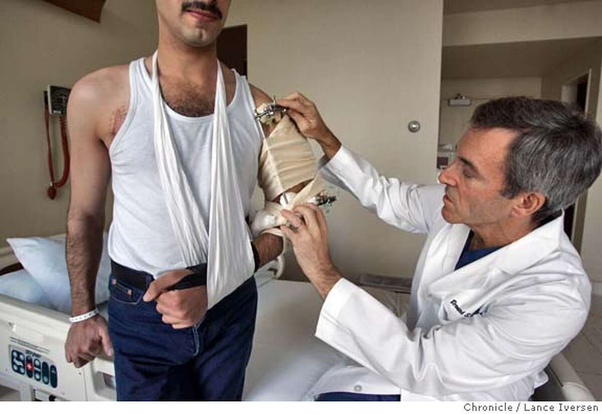 SAN FRANCISCO / California Pacific doctors work to restore Iraqi's arm