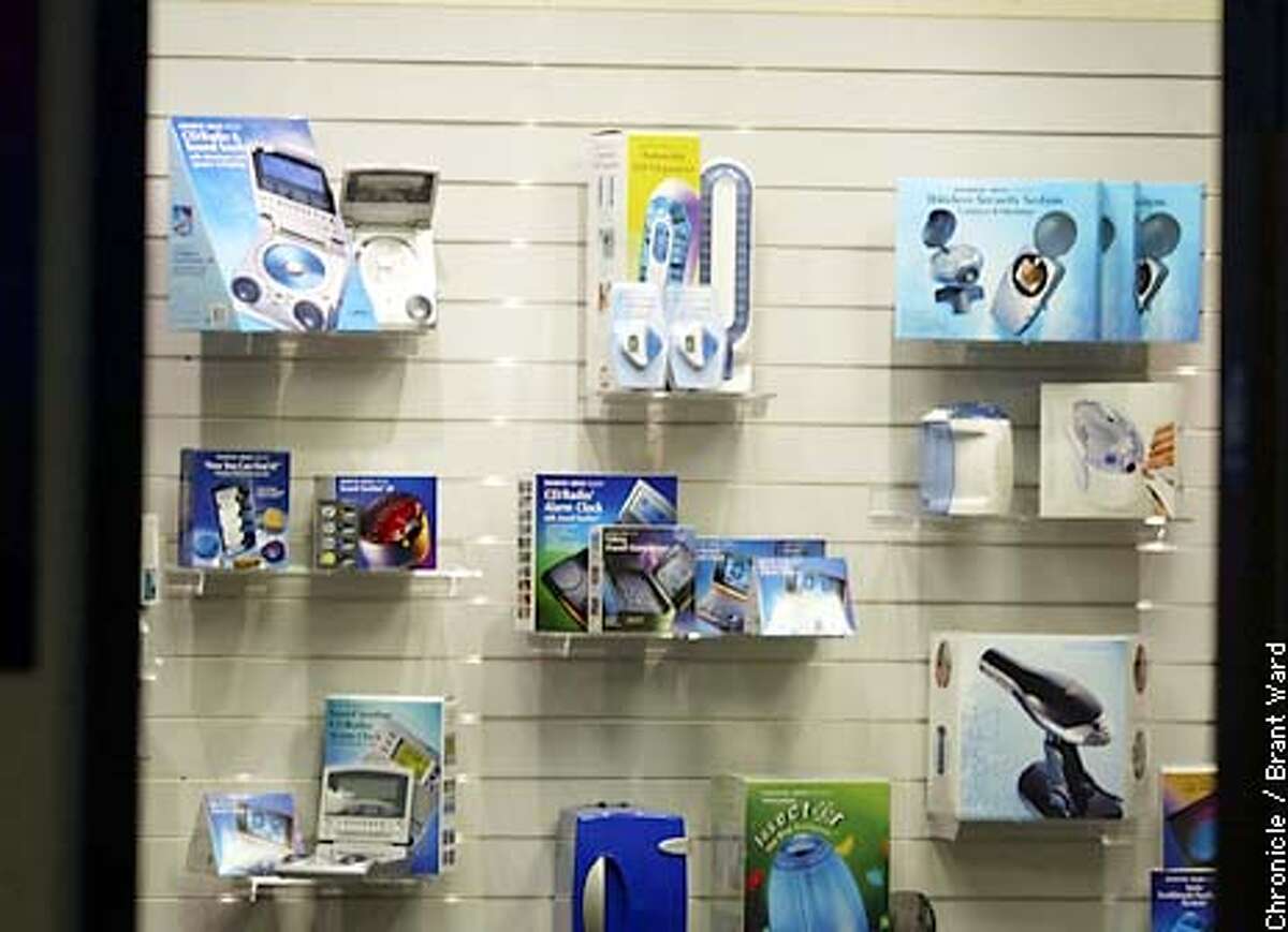 Shifting gears / Sharper Image pitching a line of more practical ...