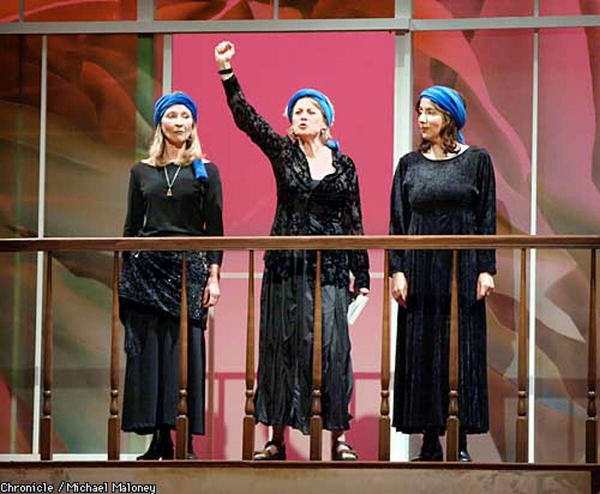 Time to make theater, not war / Bay readings echo classic message ...