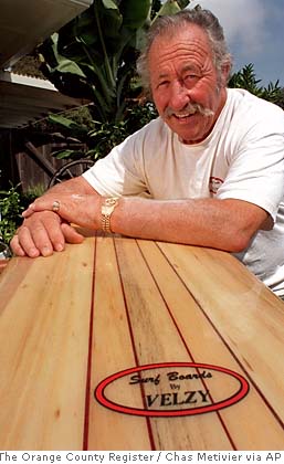 Dale Velzy -- pioneer surfboard builder