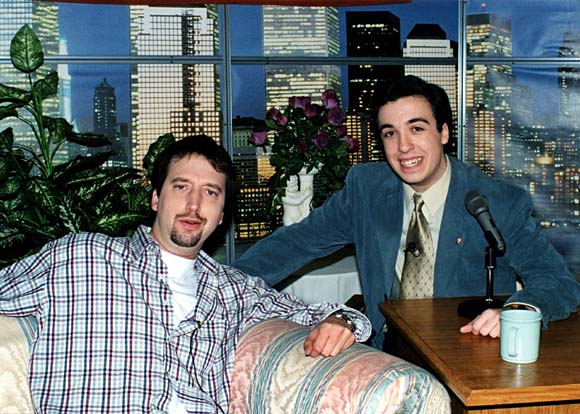 A homemade talk show lures celebs to Indiana / 20-year-old's program ...
