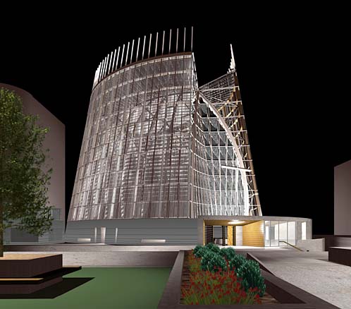 COMMENTARY / Future cathedral 'symbol of unity' / DESIGN: A new, more ...