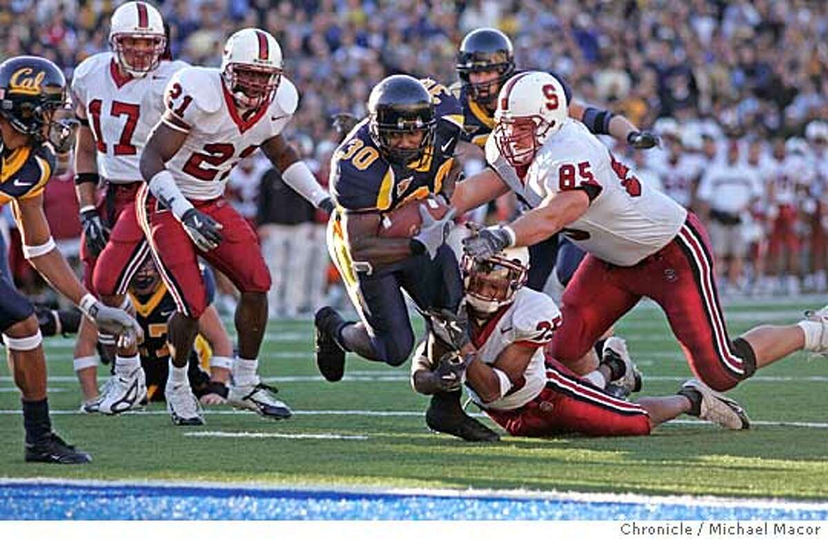 107TH BIG GAME / Cal 41, Stanford 6 / Rushing toward Roses / Another ...