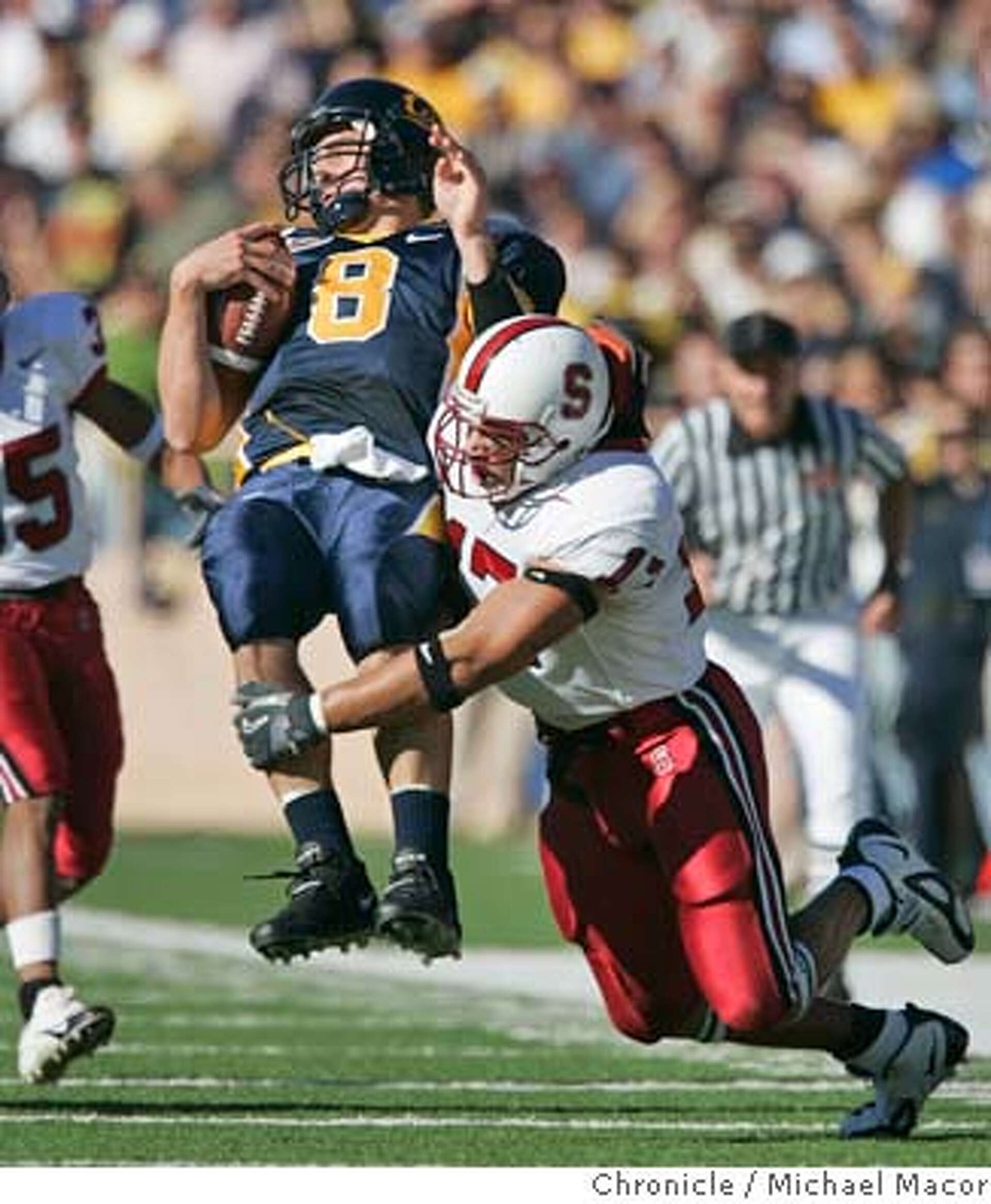 107TH BIG GAME / Cal 41, Stanford 6 / Rushing toward Roses / Another ...