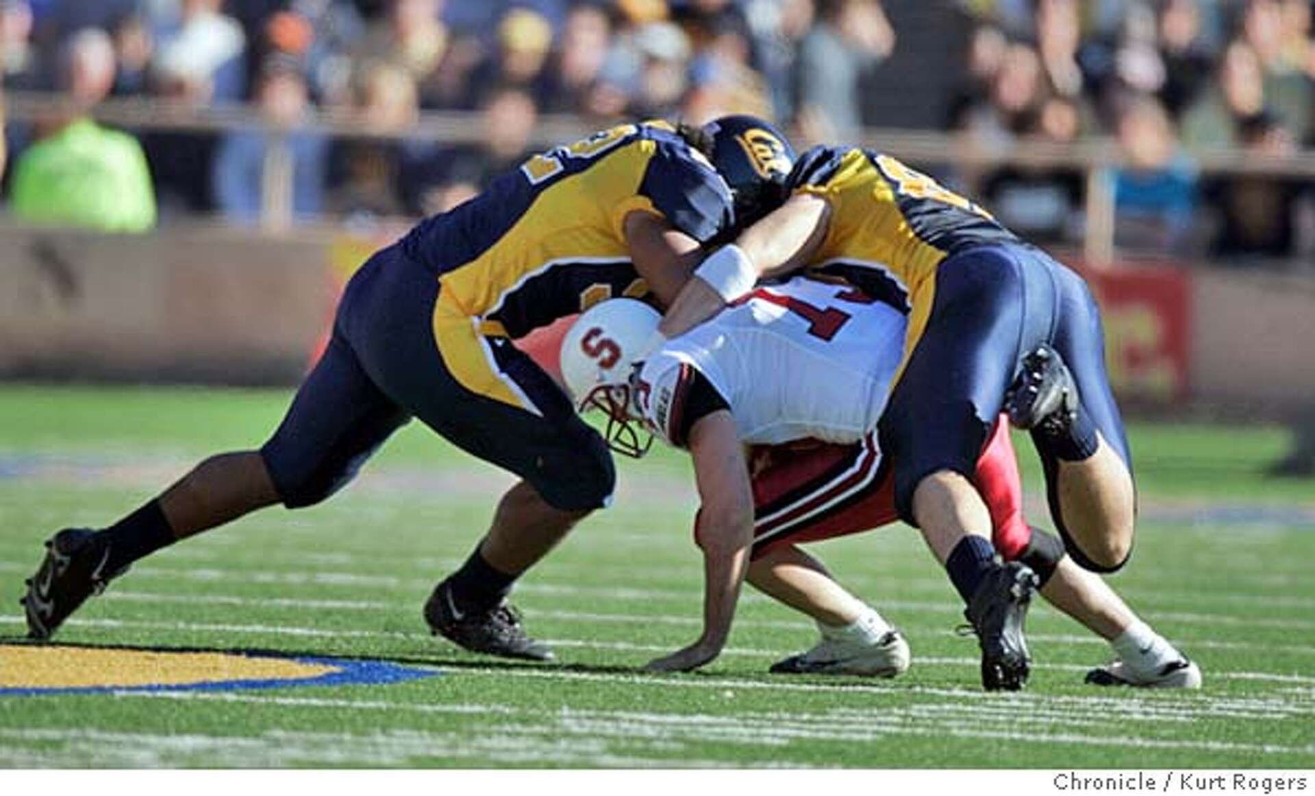 107TH BIG GAME / Cal 41, Stanford 6 / Rushing toward Roses / Another ...