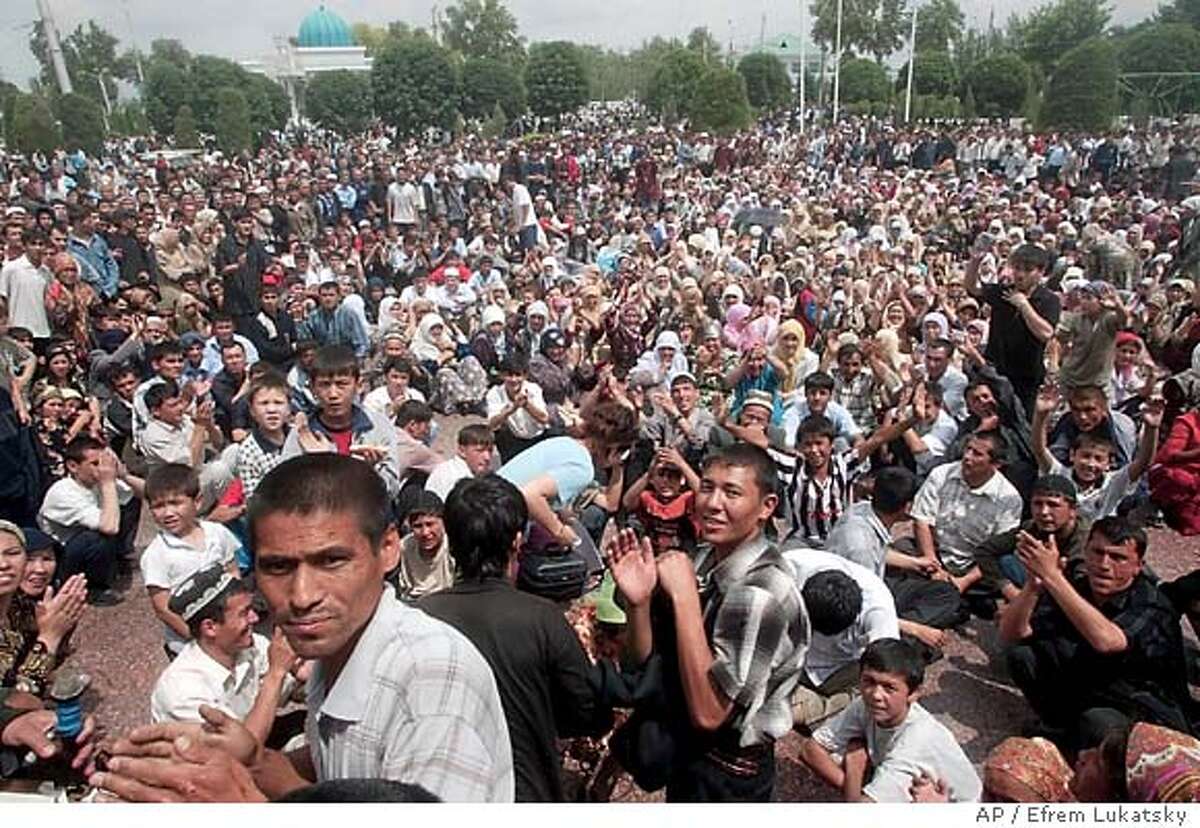 At least 9 protesters killed by soldiers in Uzbekistan