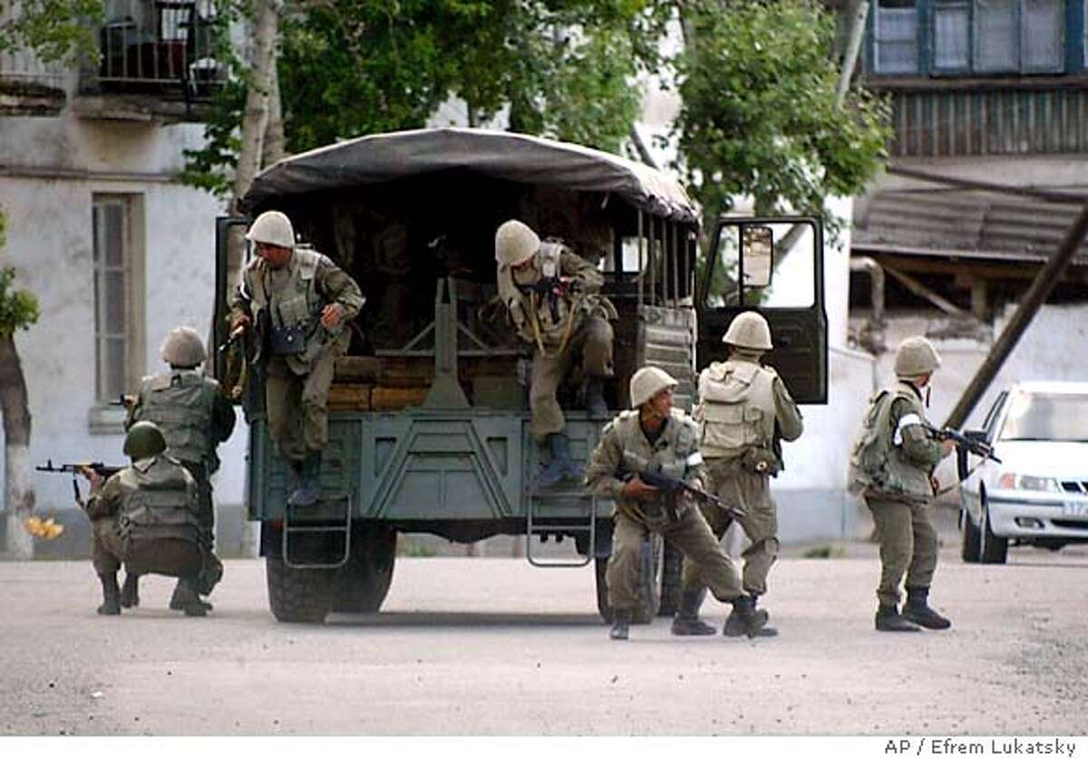 At least 9 protesters killed by soldiers in Uzbekistan