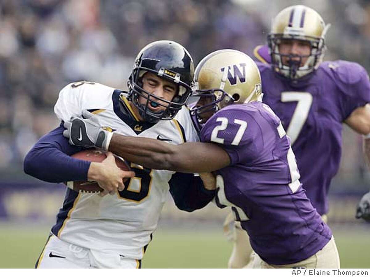 A loaf, then a laugh / Cal dawdles in 1st half, still rips Huskies