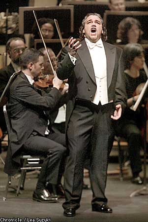 Licitra recital offers hints of greatness / Acclaimed tenor reveals ...