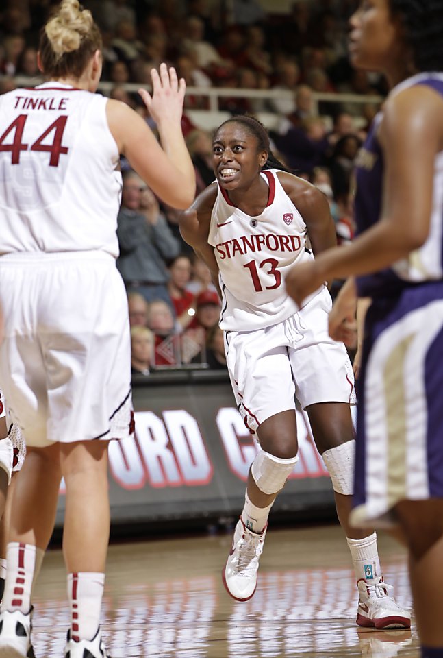 Depth helps Stanford women subdue Washington