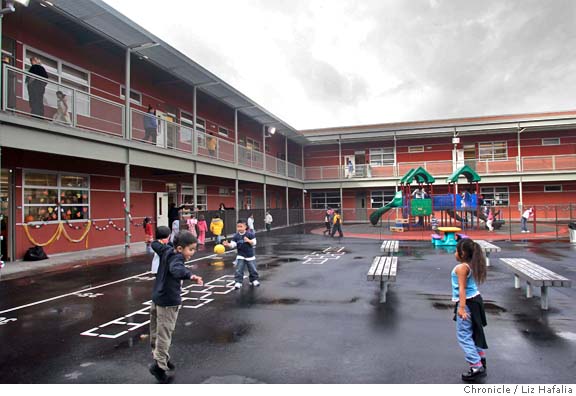 SAN FRANCISCO / Rebuilt school dazzles / After long wait, students ...