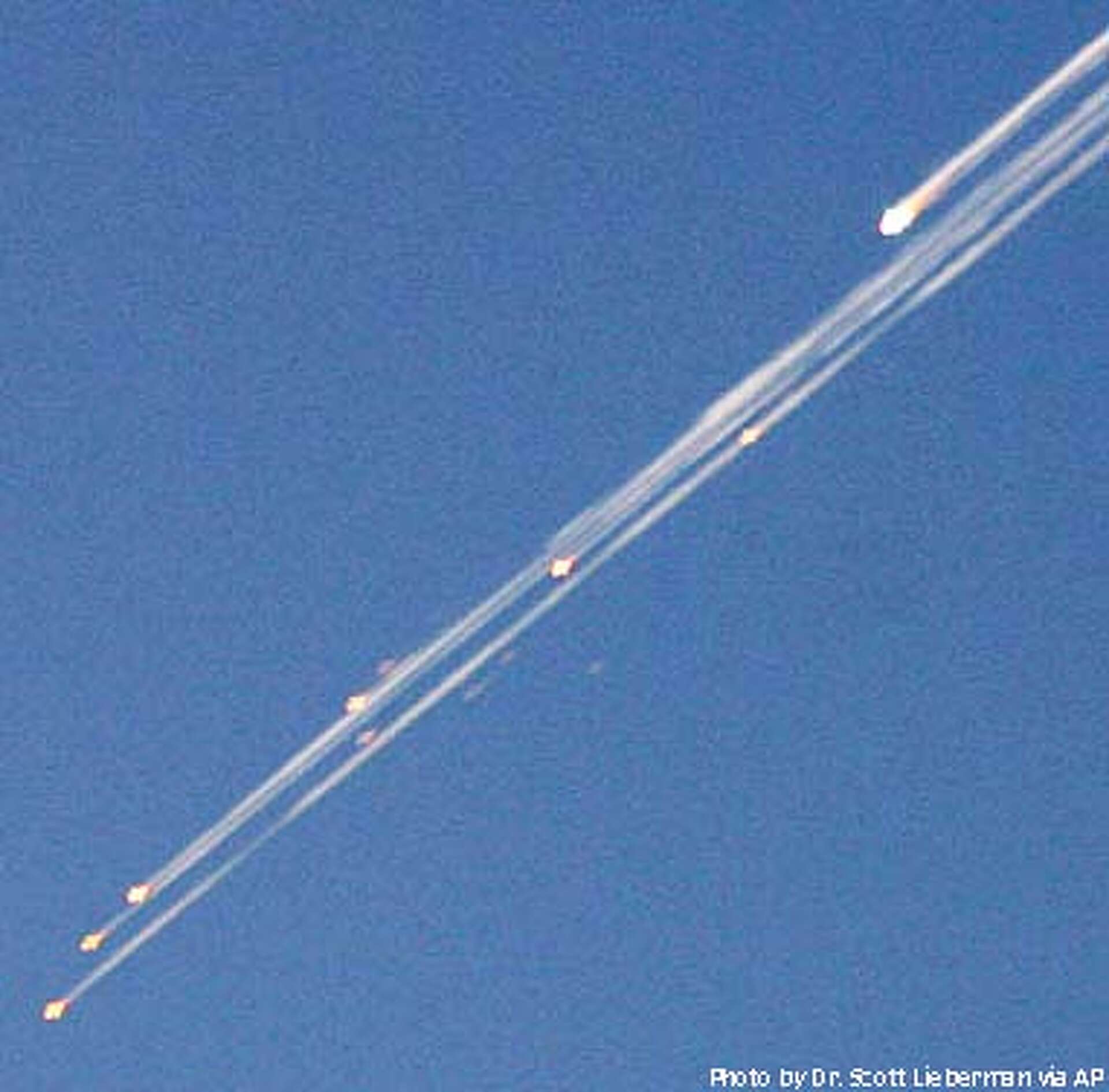 space shuttle exploded on reentry