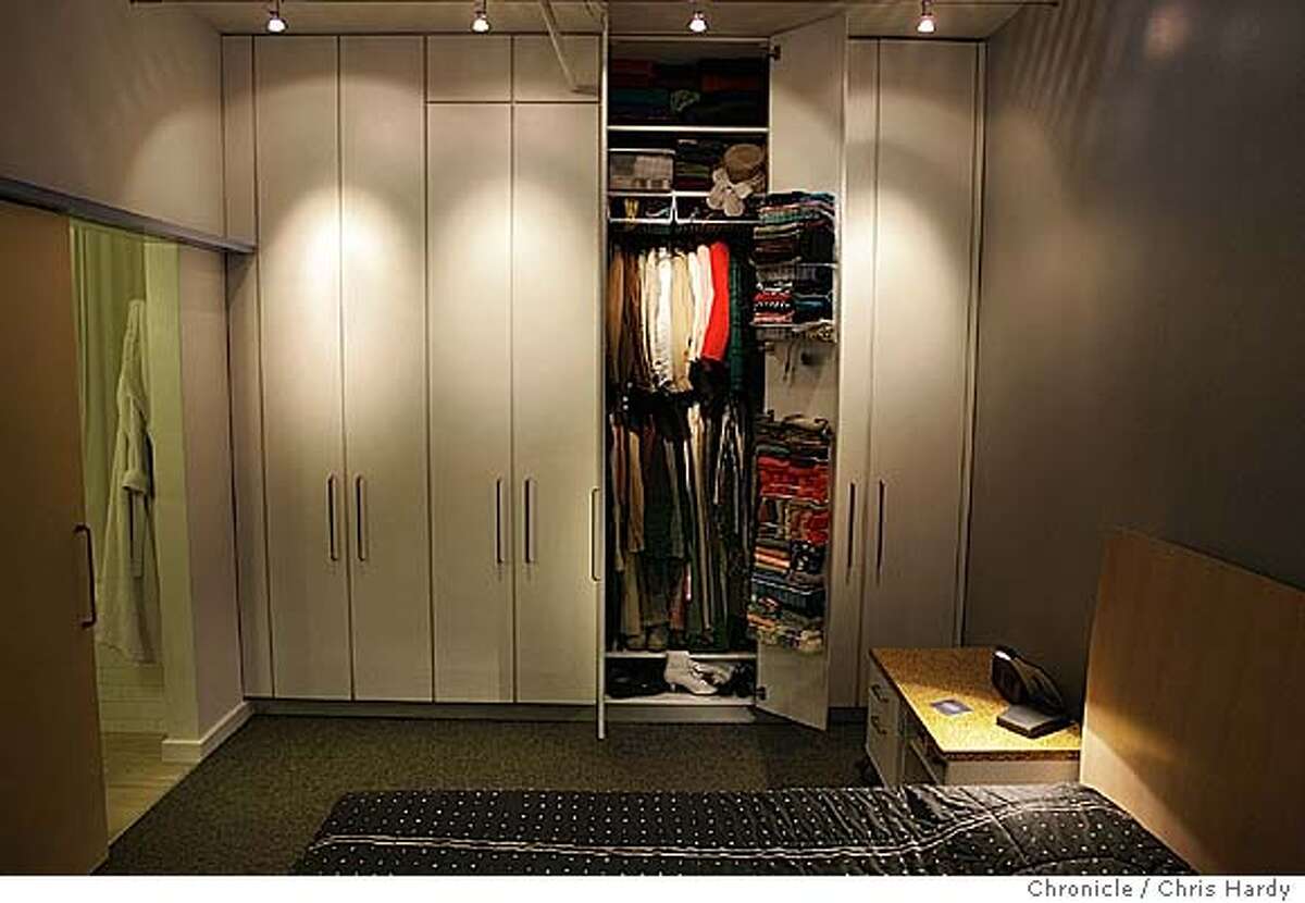 Thinking inside the box / Storage designer puts it all away in tiny loft