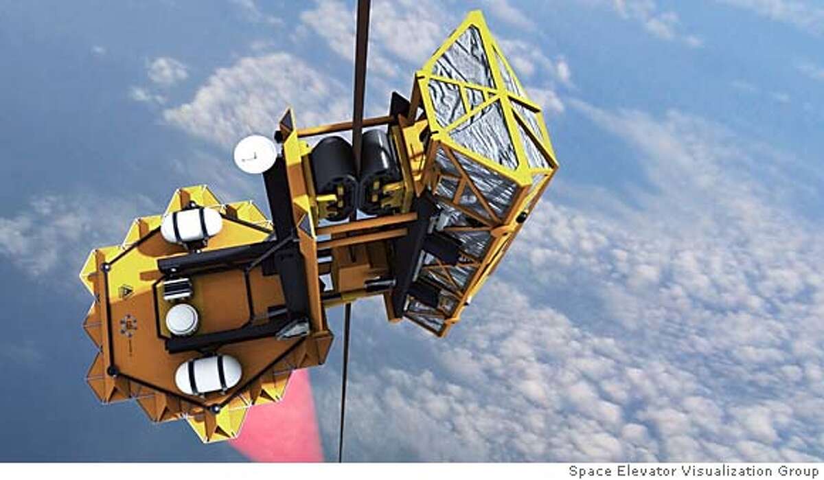 NASA offers prize for 'space elevator' / Beams of light could propel ...