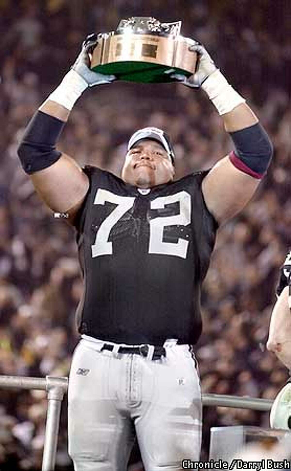 Just one, baby / Raiders rock Titans, need a victory for Super title