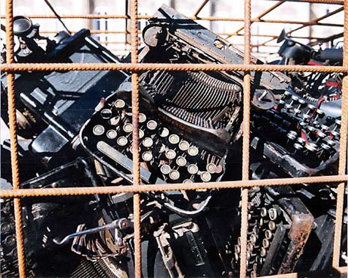 Artist's obsession: 10 tons of typewriters