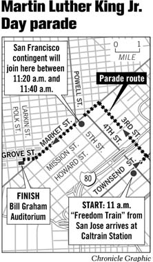 MARTIN LUTHER KING JR. DAY PARADE