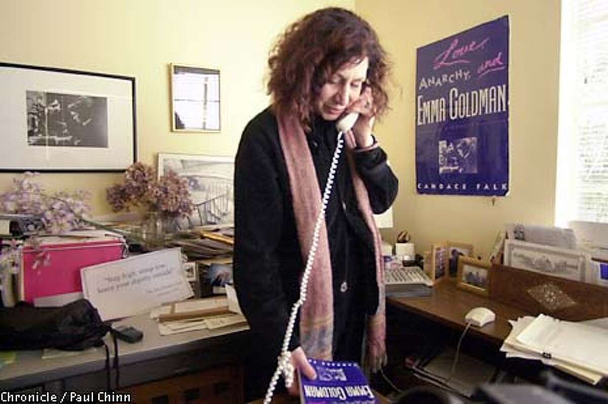 UC finds anarchist's words too red hot / Emma Goldman's quotes deleted