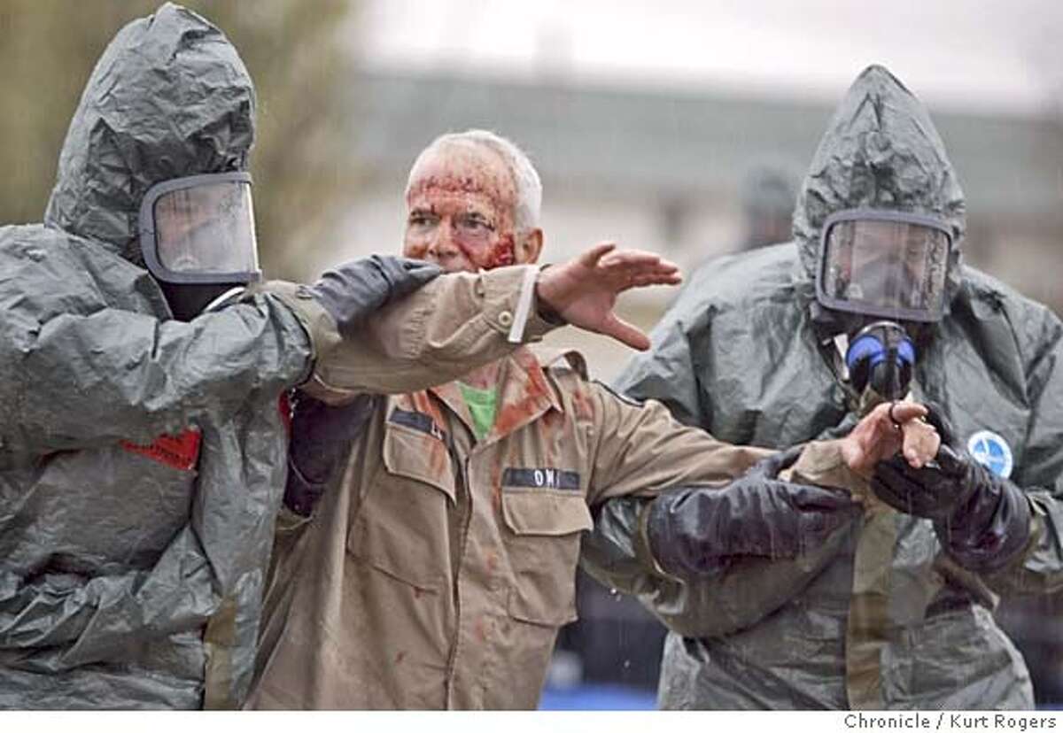 TRAINING FOR TERROR / National Guard units prepare to respond to ...