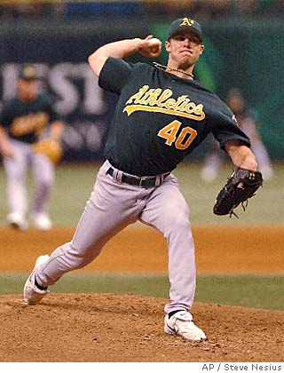 Harden has solid debut in A's win