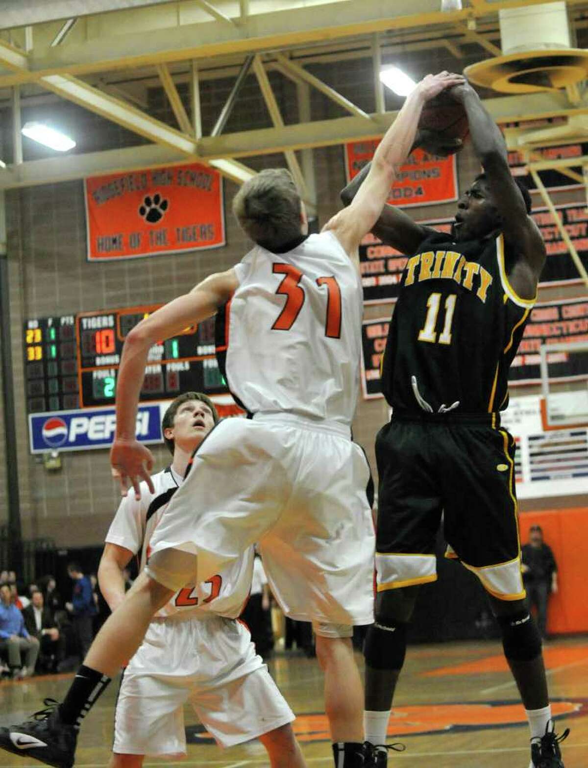 Trinity knocks Ridgefield from ranks of the unbeaten