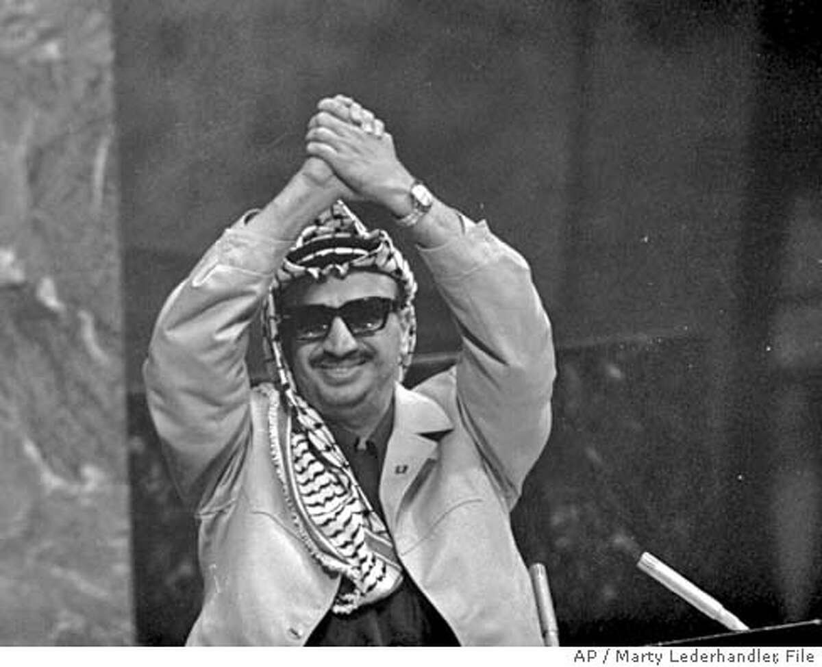 Arafat dead / Guerrilla chief focused world's attention on Palestinian ...