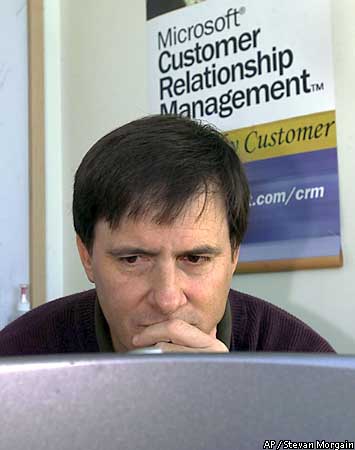 Microsoft stepping into new arena / Company to sell customer ...