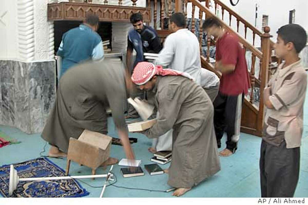 U.S. hits Sunni hot spots -- 7 mosques raided / Muslim leaders irate ...