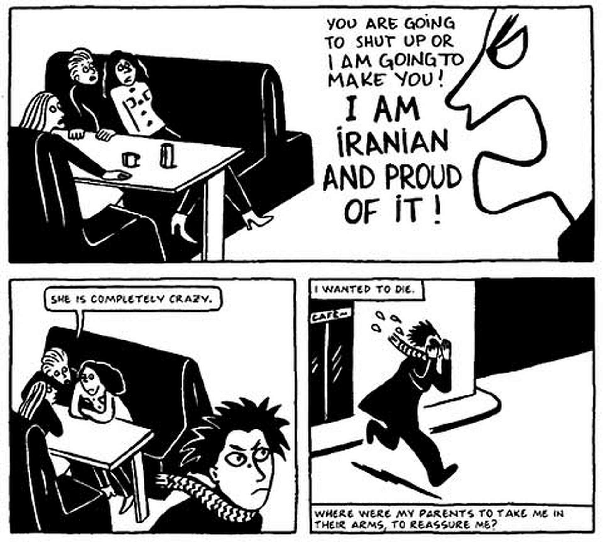 Weed, sex, paranoia -- Iranian graphic novelist Marjane Satrapi lets it ...