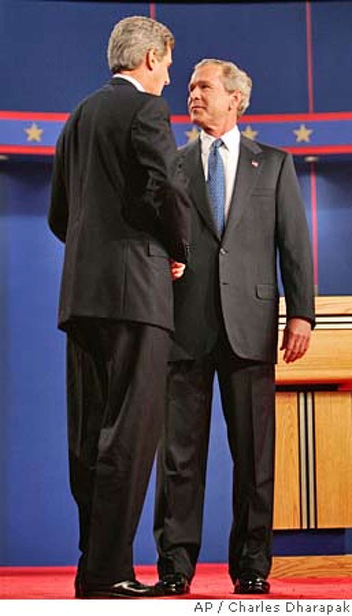 Bush, Kerry clash over wisdom of Iraq invasion / THE DEBATE: Civil ...