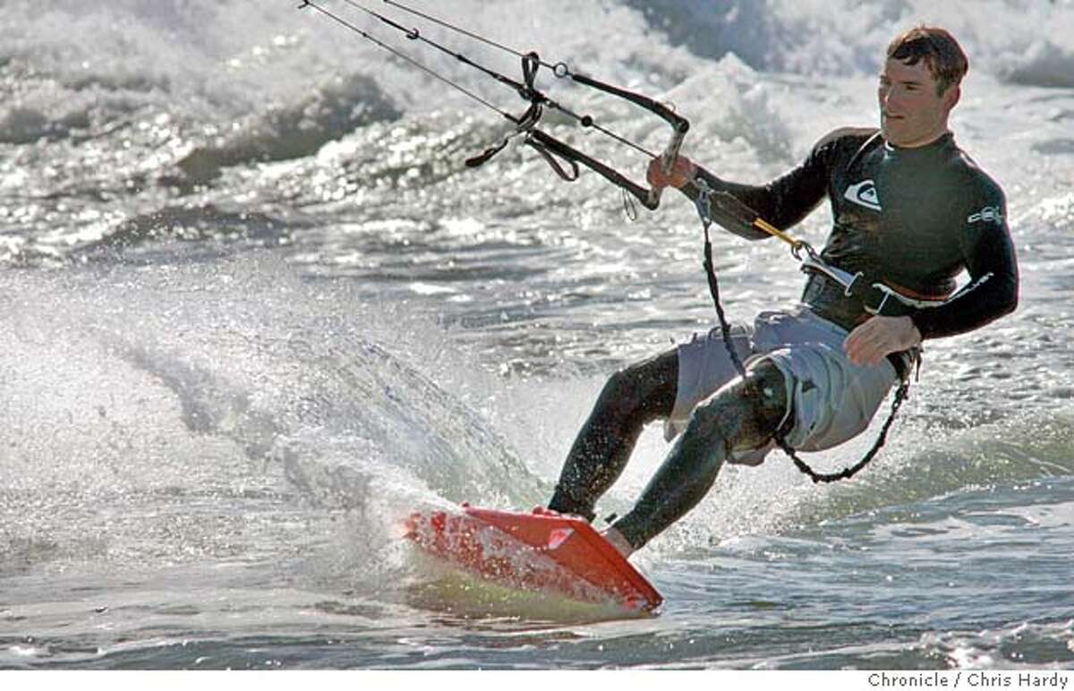 Up, up and a wave / Kitesurfers ride high on exhilaration, growing ...