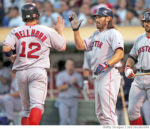 A's lose another Boston tee-off party / 3 walks to begin game propel ...