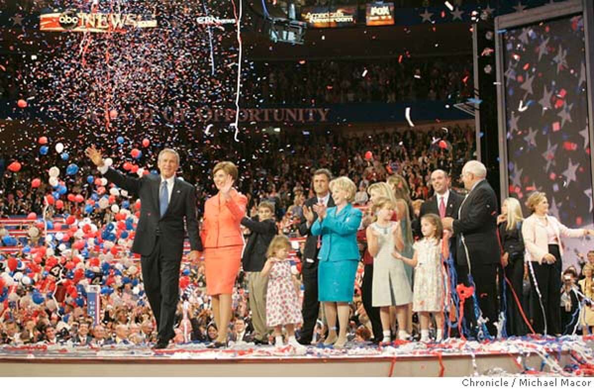 BUSH'S VISION FOR U.S. -- IDEALISTIC AND STRONG / ANALYSIS: President ...