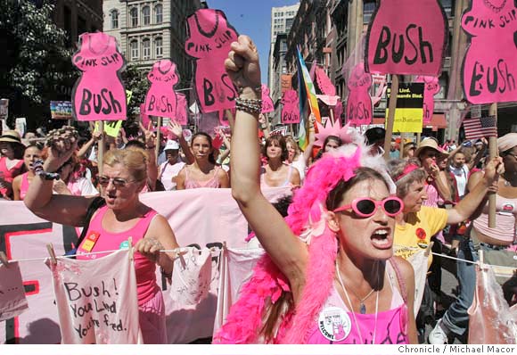 GOP strives to pitch a bigger tent / Protest vote: Diverse anti-Bush ...