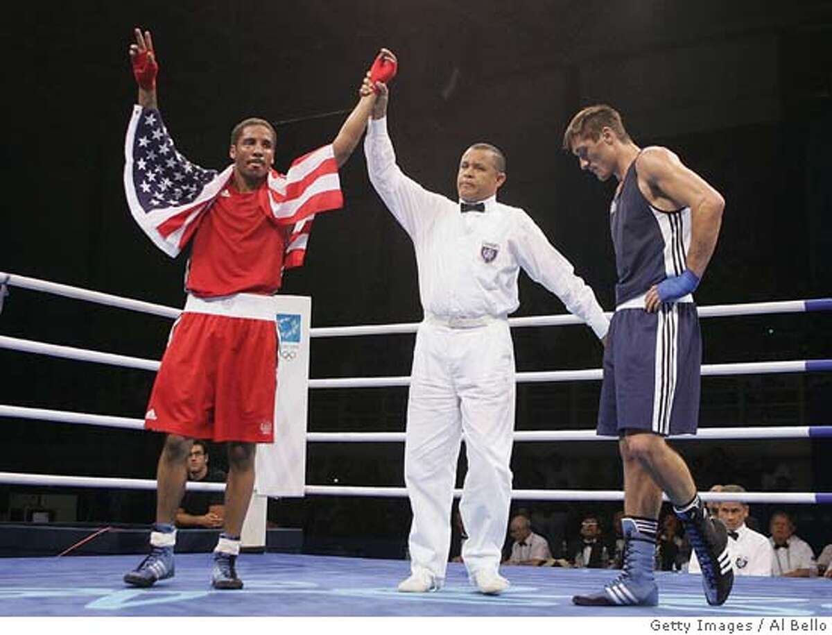 Oakland's golden warrior / Ward triumphs in Olympic boxing quest