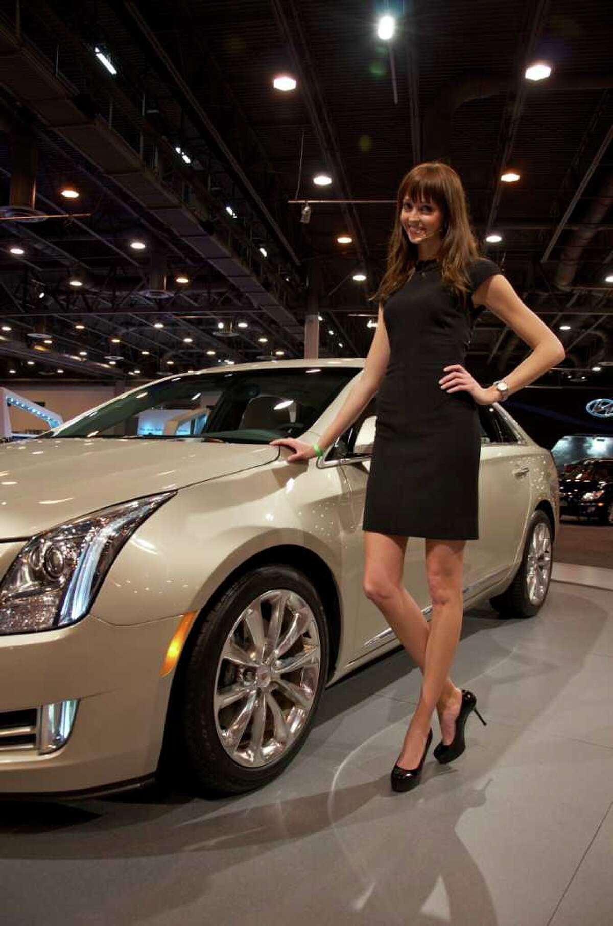 All the hot models on display at car show