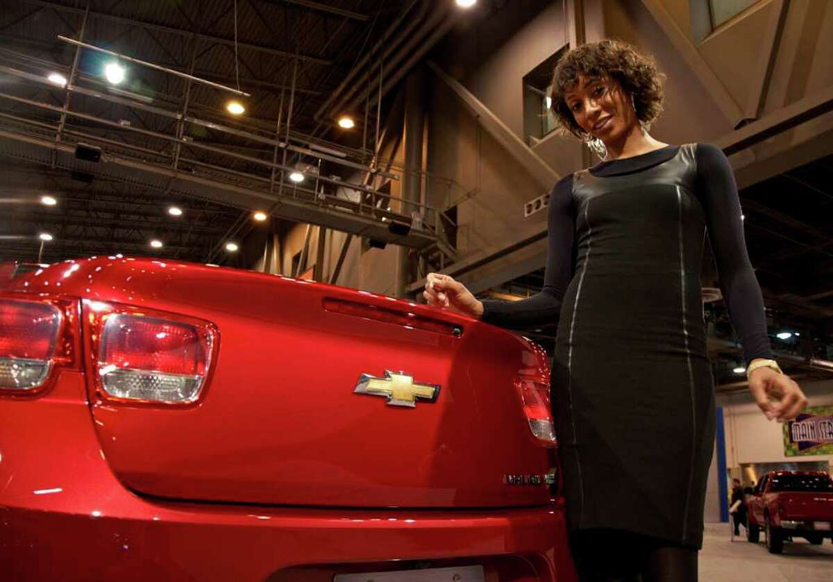 All the hot models on display at car show