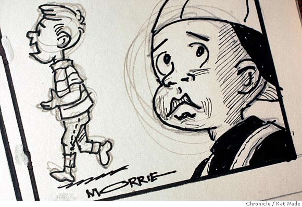 Cartoonist's characters spread a gentle message